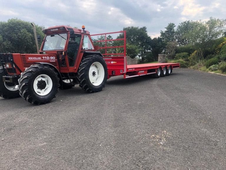 Hogg 24ft Tri-axle Bale Trailer - DA Forgie Limavady Lisburn
