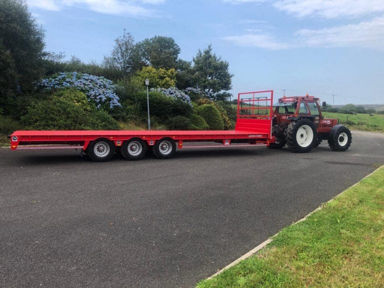 Hogg 26ft Tri-axle Bale Trailer - DA Forgie Limavady Lisburn