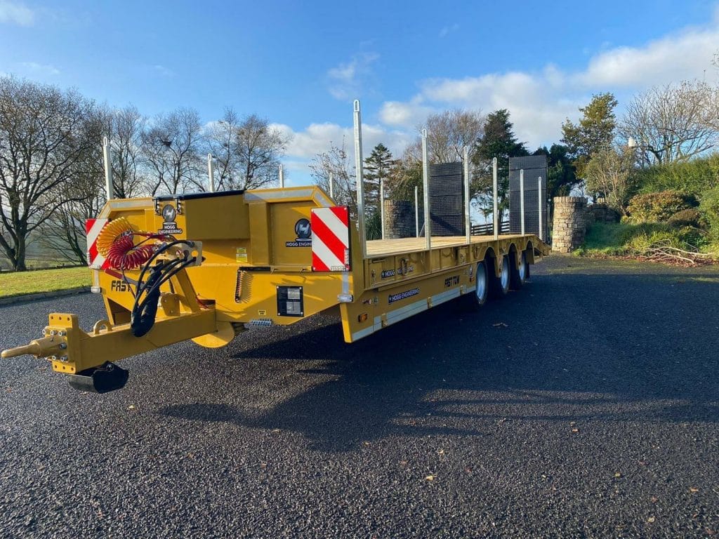 Hogg 30Ton Tri-axle Lowloader Trailer - DA Forgie Limavady Lisburn